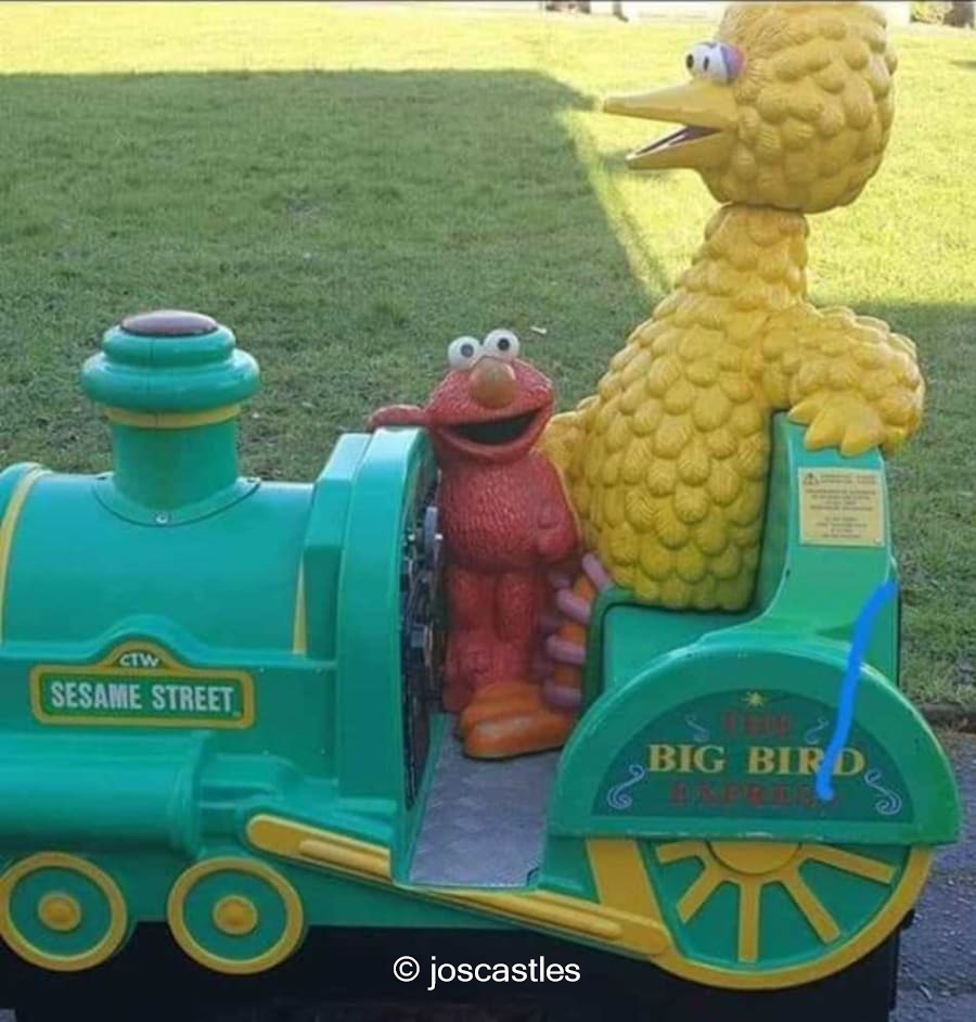 Sesame Street Ride - Hire in colchester | joscastles
